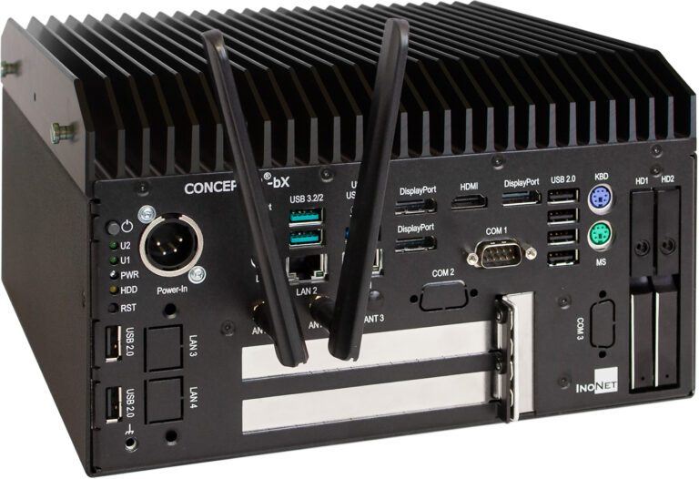Concepion®-SbXa-v3-Q670E | Passiv gekühlter Embedded PC | InoNet
